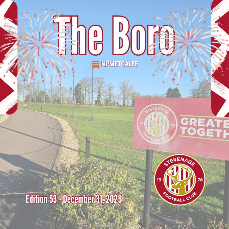 The Boro - Stevenage ready for the January transfer window