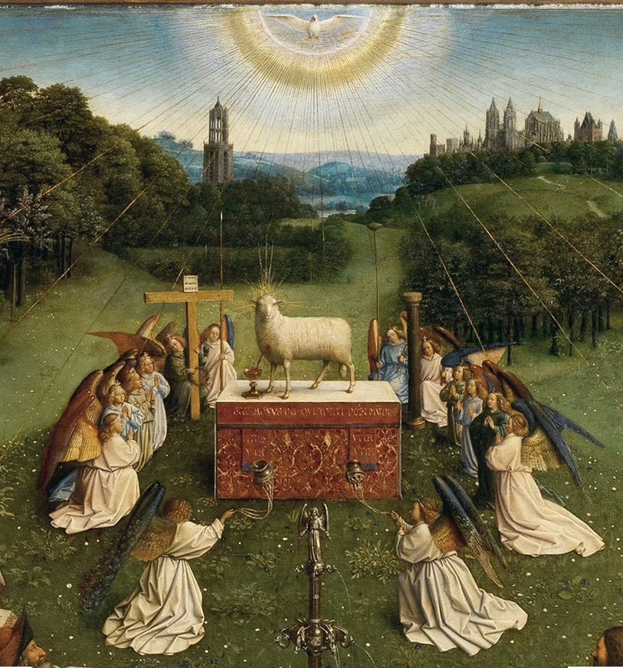 The Beatitudes, part V: The Meek - by Lee van Laer