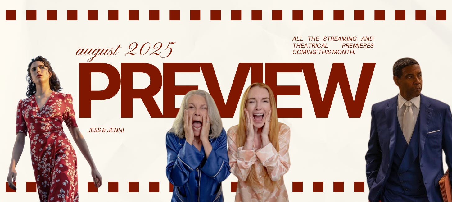 august preview: all the new movies & tv shows coming this month