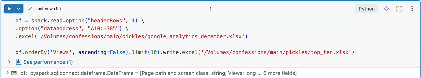 Databricks/Spark Excel Data Source - by Daniel Beach