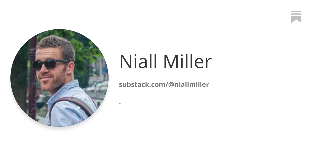 Niall Miller | Substack