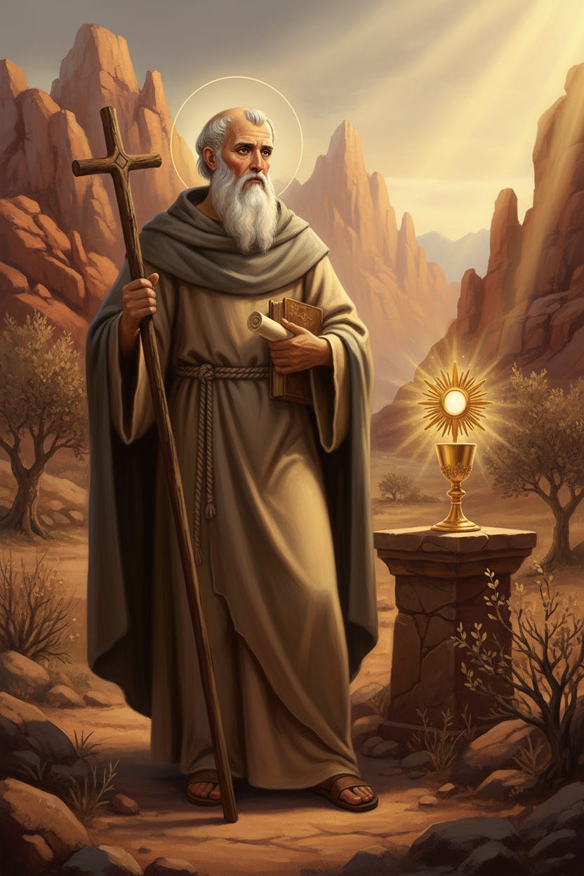Saint Anthony of the Desert - Journeys of Faith Newsletter