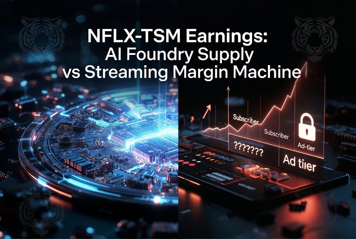 Daily Alpha Insights II: NFLX-TSM Earnings — AI Foundry Supply vs ...