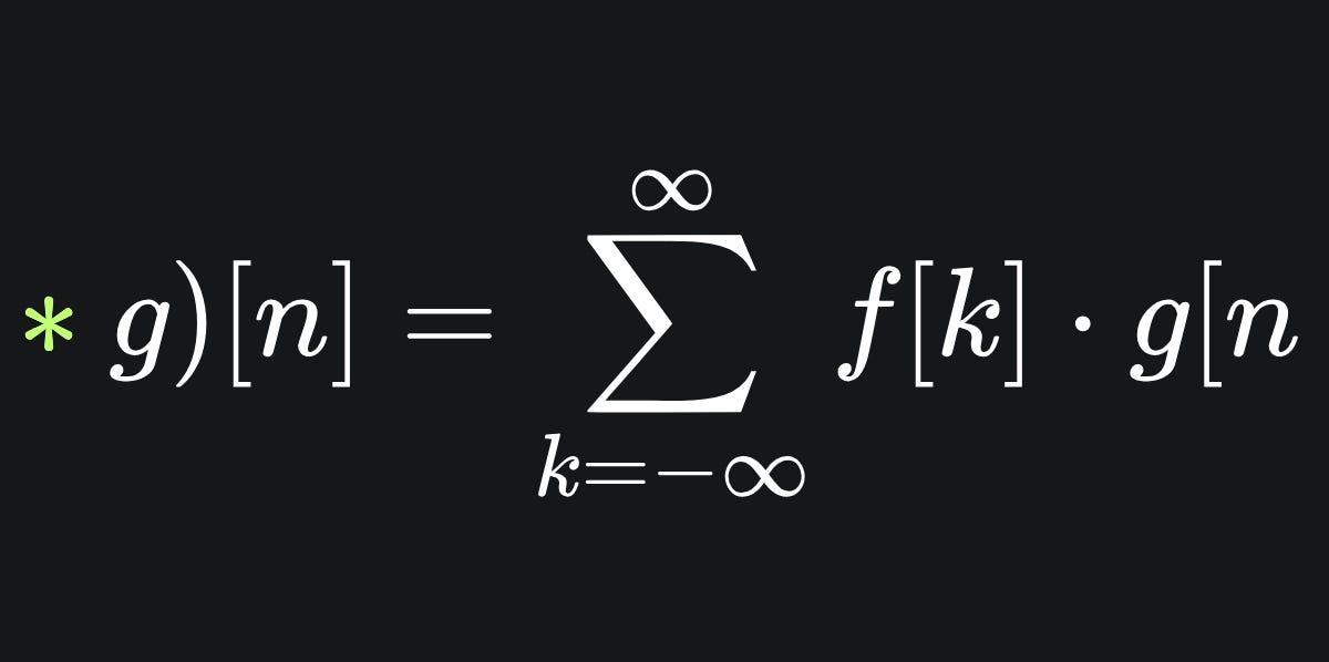 Understanding discrete convolutions with random variables