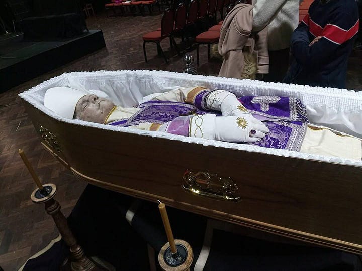 Farewell to a ‘turbulent priest’: Bishop Richard Williamson's funeral ...
