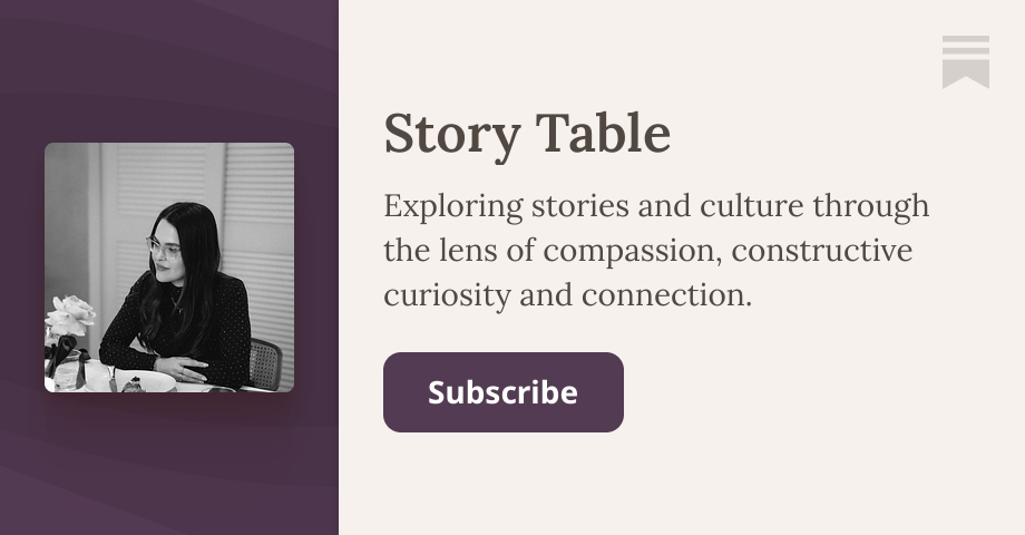Story Table | Emma Jane | Substack