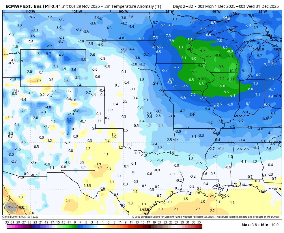 December Outlook - Midwest Weather