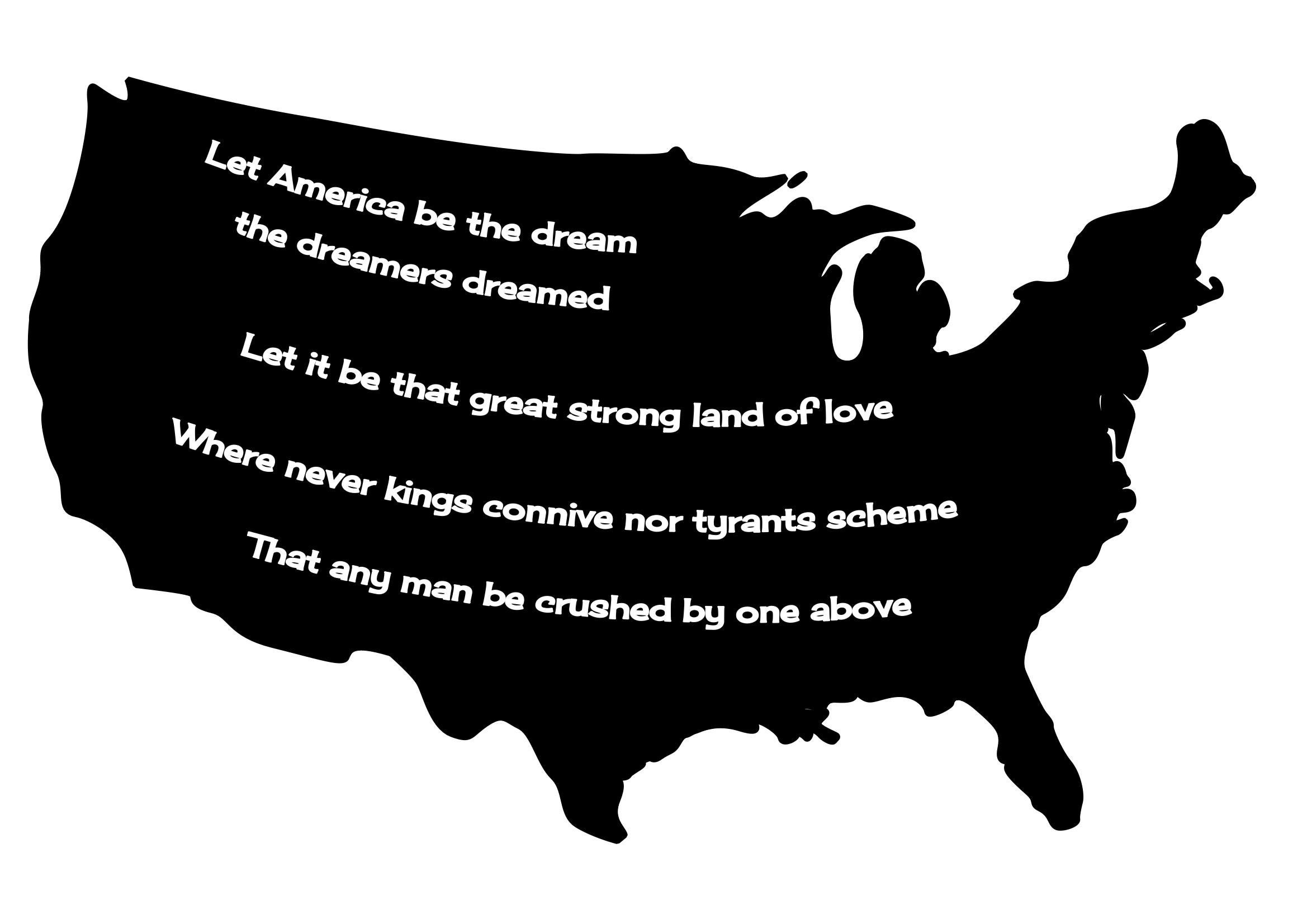 Let America be America Again - by Doug Greenfield