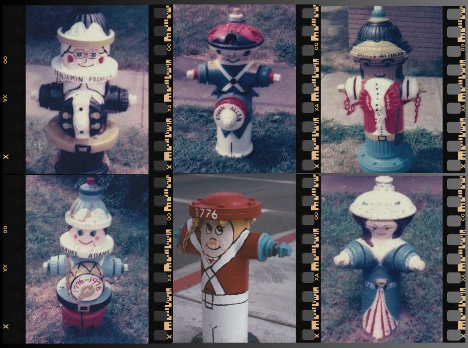 The 1976 Bicentennial Fire Hydrants: Why Every Town Painted Them