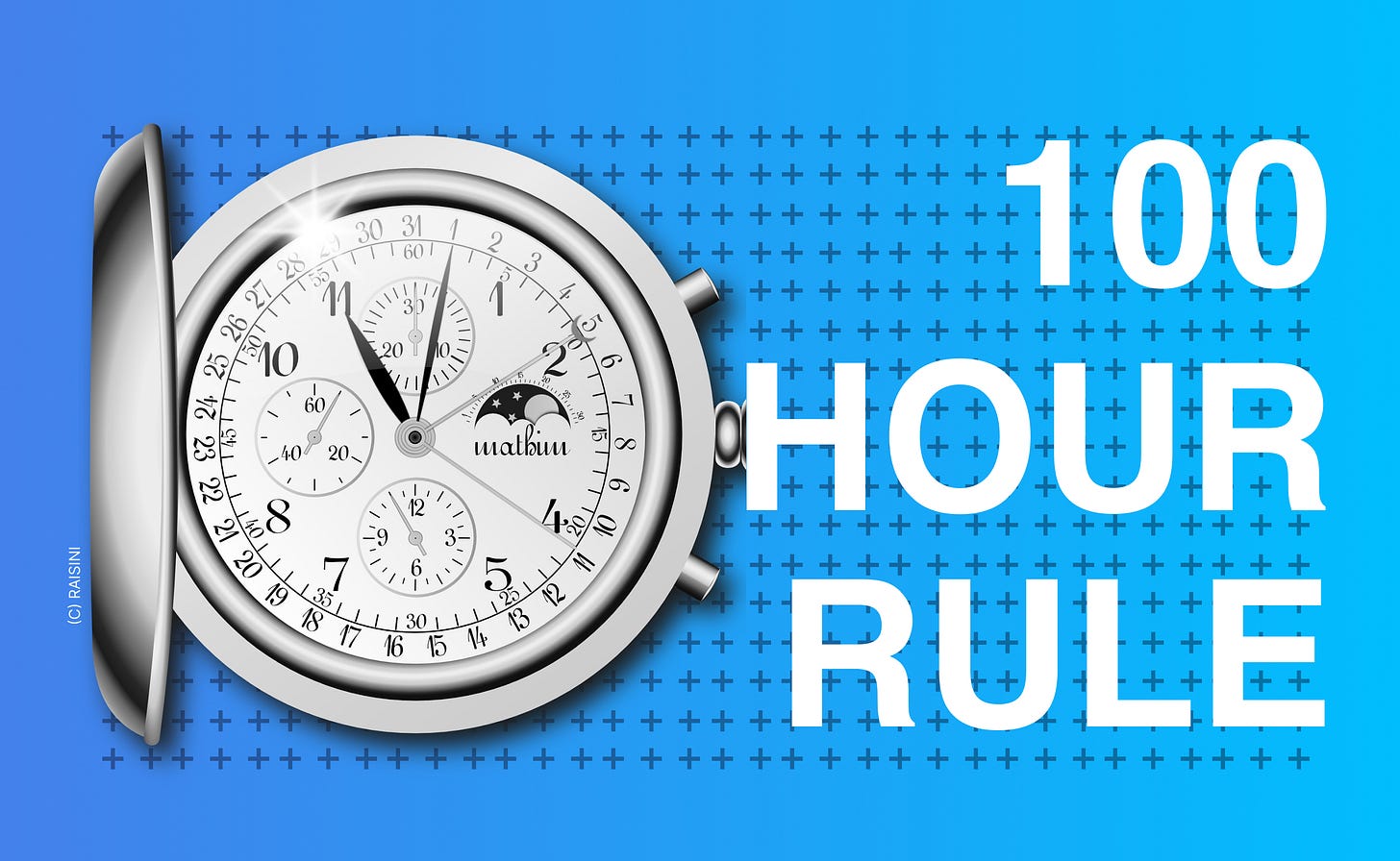 100 Hour-Rule: How 18 Minutes a Day Can Make You Better Than 95% of The ...