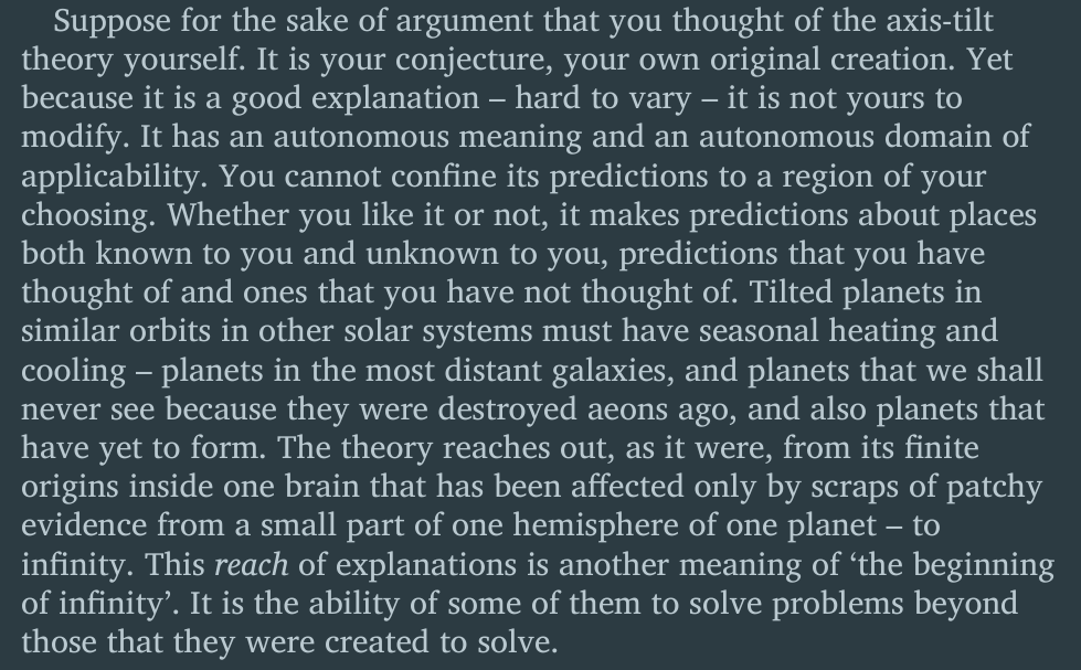 The Beginning of Infinity (by David Deutsch) - Part 5
