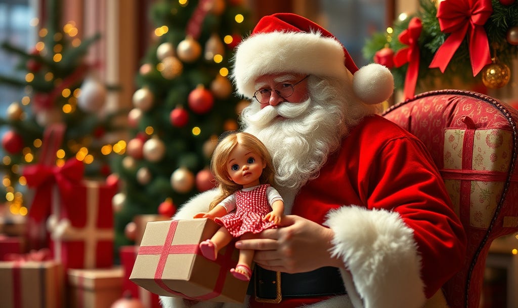 Santa’s Bringing One Doll This Year (The Other 36 Are Tariff Casualties)