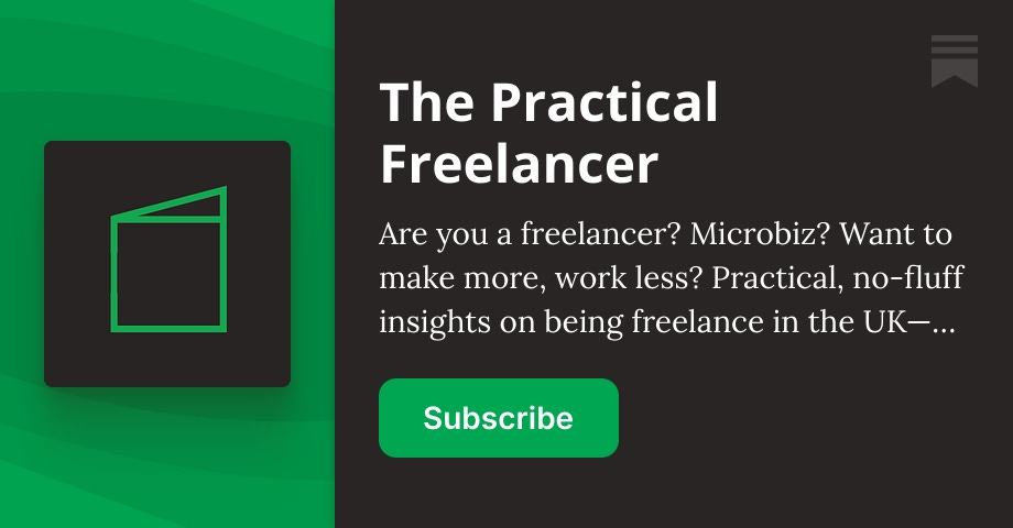 The Practical Freelancer | Paul Docherty | Substack