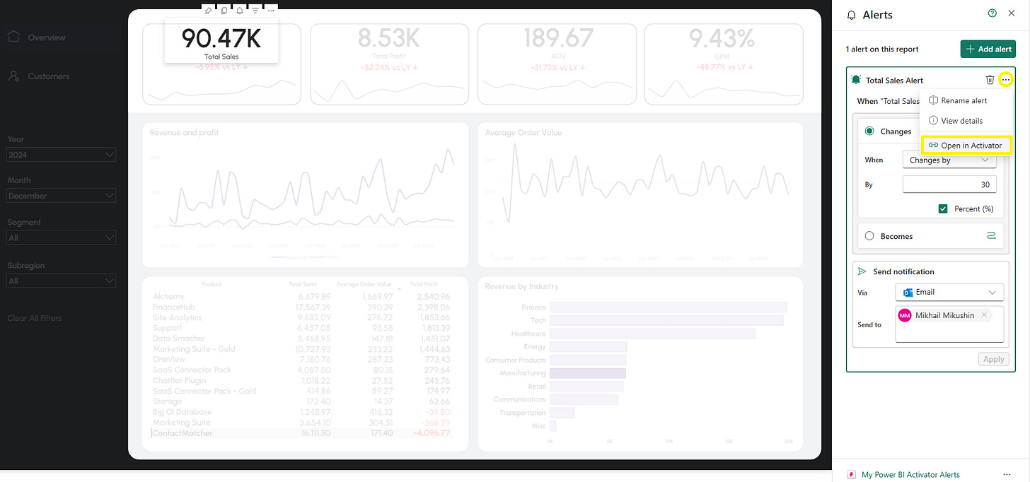 Ultimate Guide to Power BI Data Alerts and Triggers