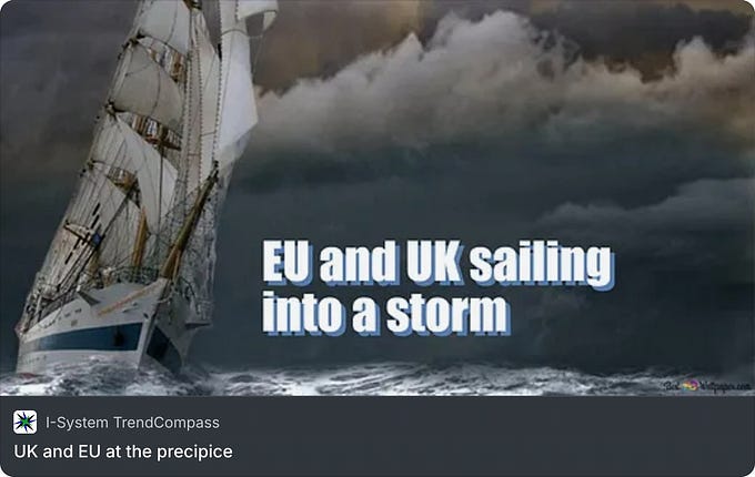 Alex Krainer (@alexkrainer): "Europe is sailing into a storm of ...
