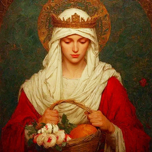 St. Elizabeth of Hungary a Princess who Came From a Family of Saints ...