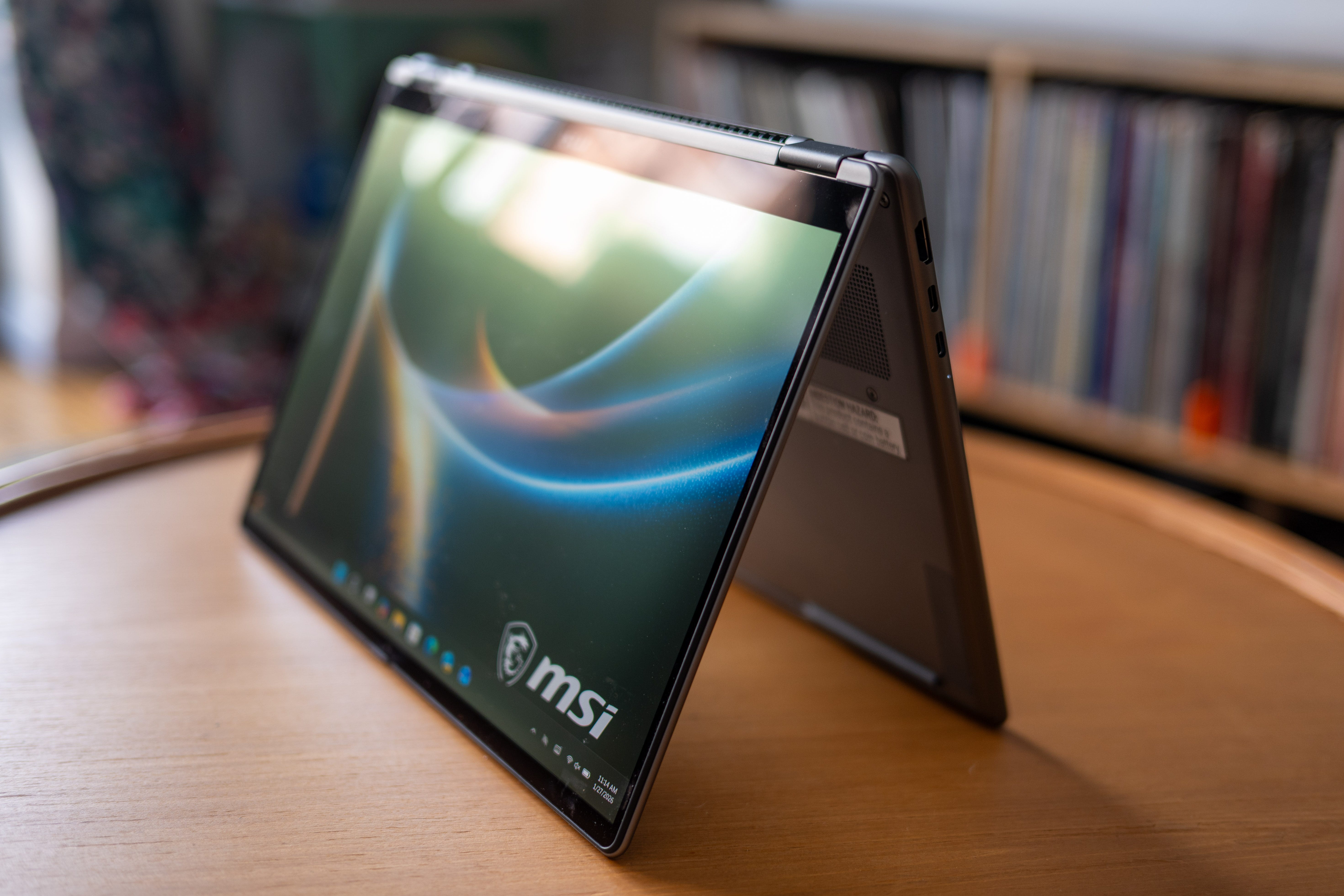 MSI Prestige 14 AI+ Flip review: a flippable work laptop that can also game