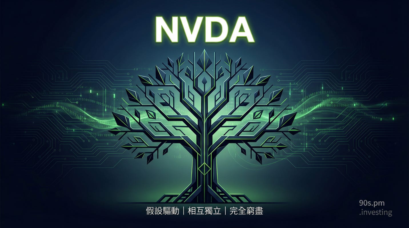 NVIDIA（NVDA）- 我們畫樹 - 90s.pm.investing