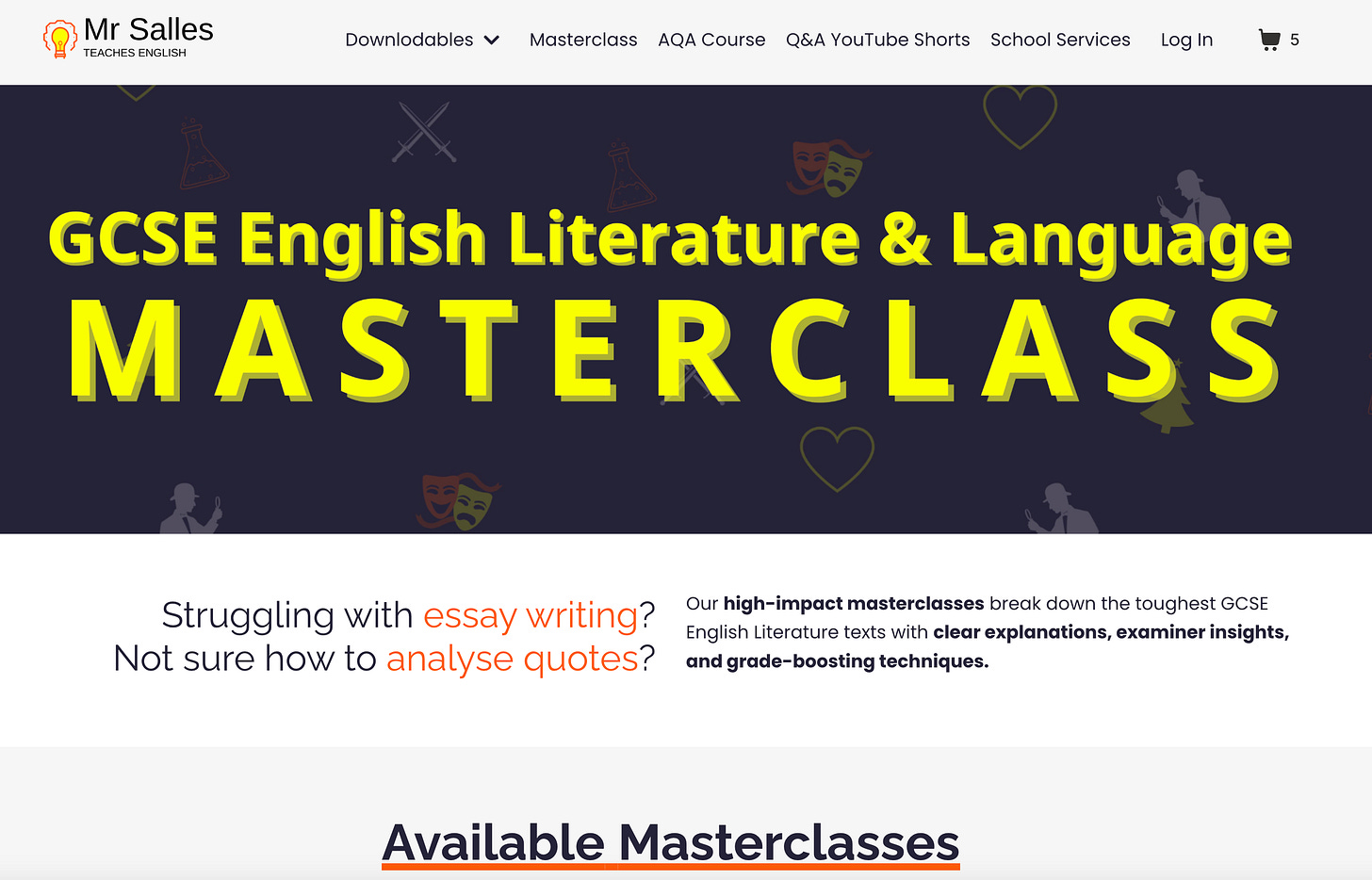 anecdote example gcse