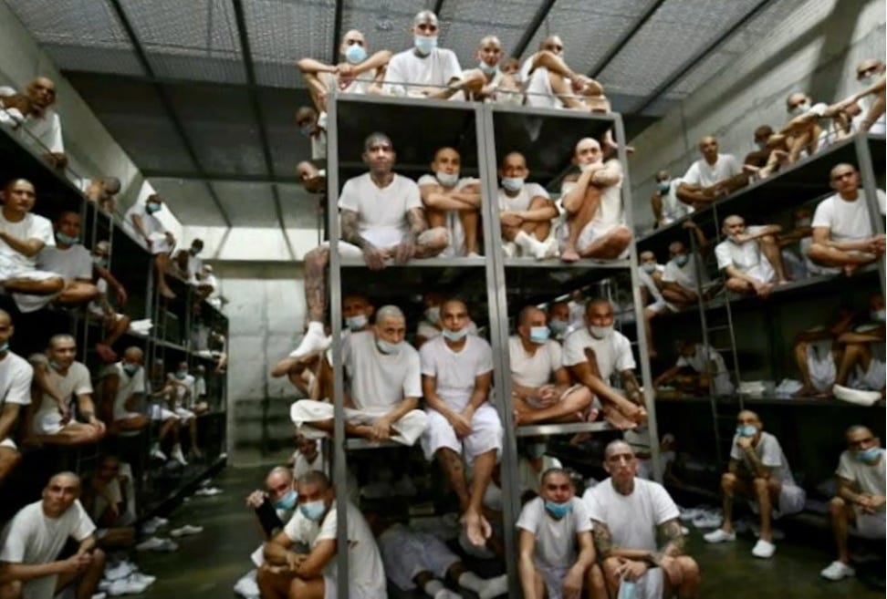 This despicable concentration camp in El Salvador mirrors the terrible ...