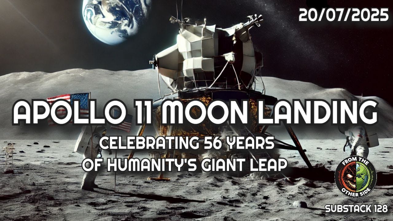 APOLLO 11 MOON LANDING: CELEBRATING 56 YEARS OF HUMANITY'S GIANT LEAP