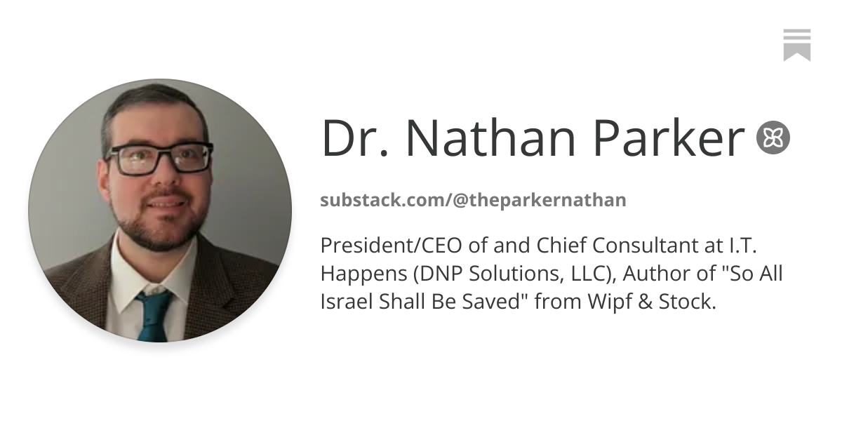 Dr. Nathan Parker | Substack
