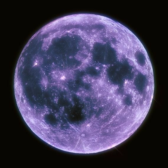 Re-imagining how I work with the full moon