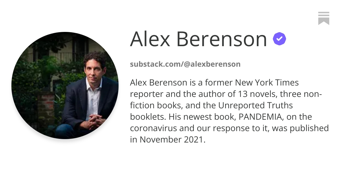Alex Berenson | Substack