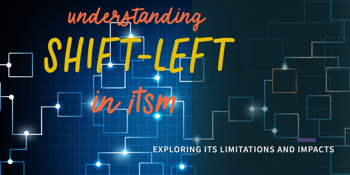 The Shift-Left Trap: Why Moving Left in ITSM Isn’t Always the Right Move