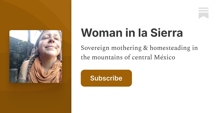 Woman in la Sierra | Substack
