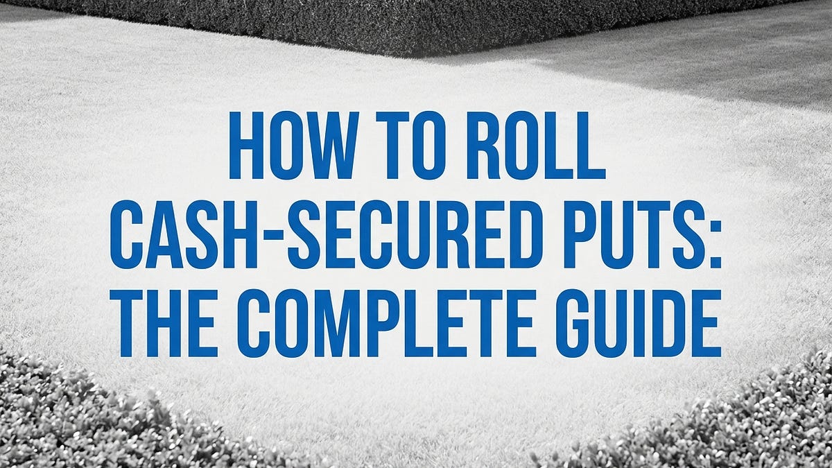 How to Roll Cash-Secured Puts: The Complete Guide