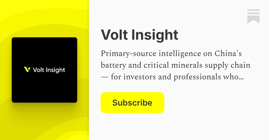 Volt Insight | Henry Sanderson | Substack