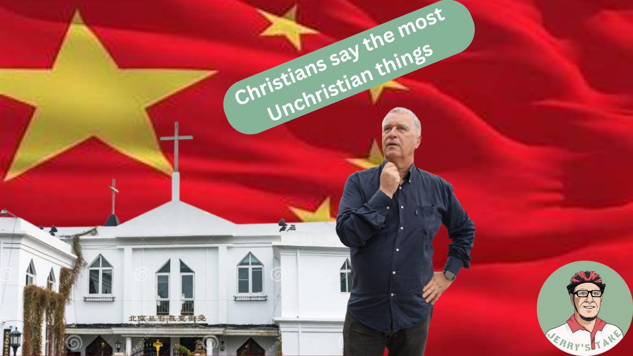 Christians say the Most Unchristian Things