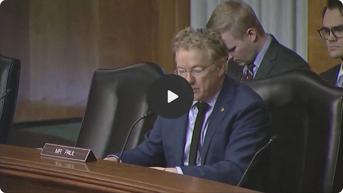 Aaron Rupar (@aaronrupar): "RAND PAUL: If a country bombed our air ...