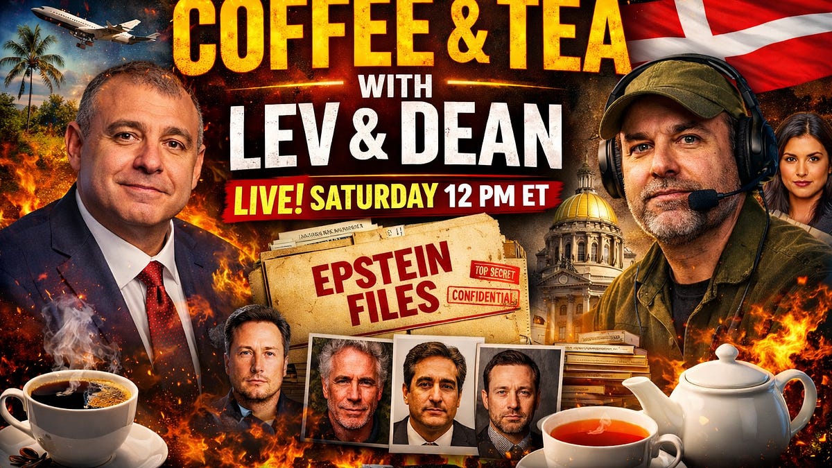 Comments - 🔥 DON’T MISS THIS SATURDAY — COFFEE & TEA WITH LEV & DEAN ☕️ ...