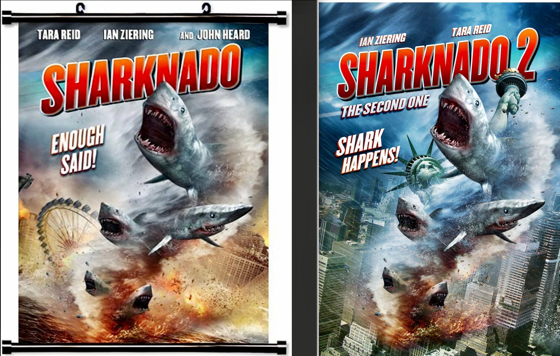 Is Sharknado The Coolest Shark Movie Poster Ever?