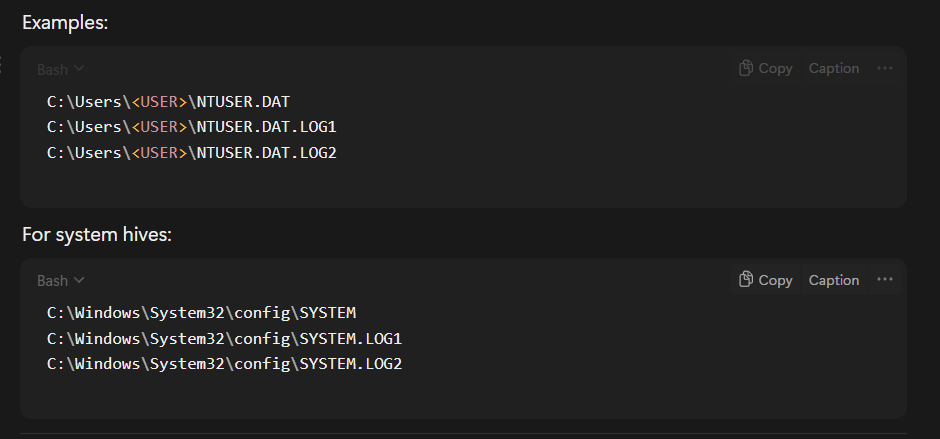 Windows Registry Forensics: System vs. User Hives