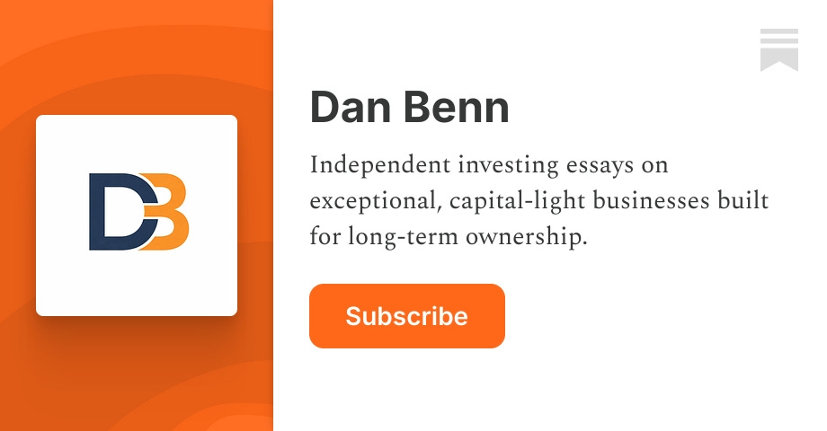 Why Great Businesses Compound Without Capital - Dan Benn
