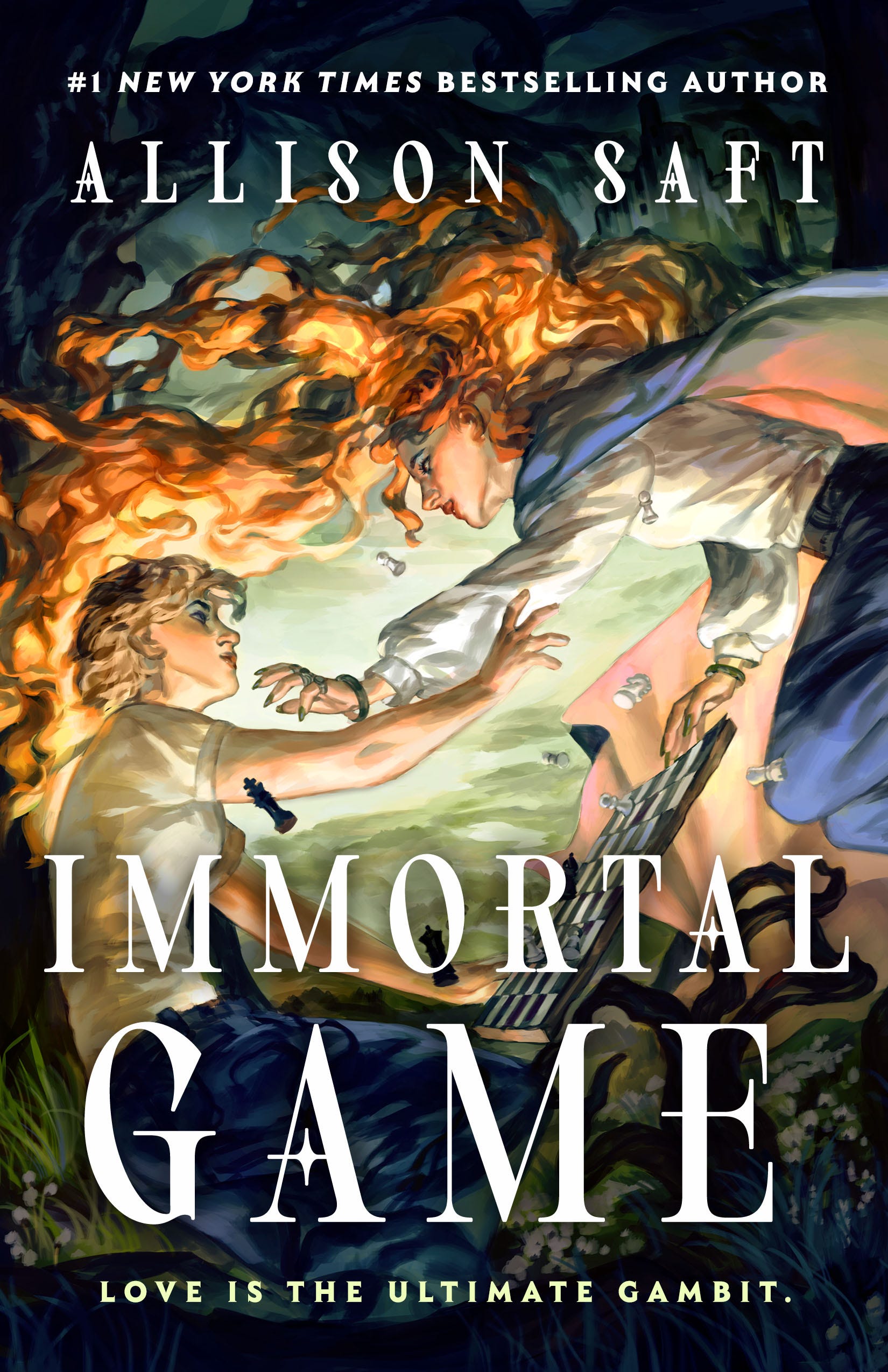 immortal game cover reveal - allison saft