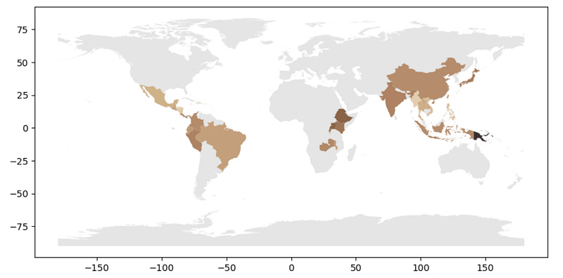 Mapping Global Coffee in 10 Minutes - Speed Mapping with Python