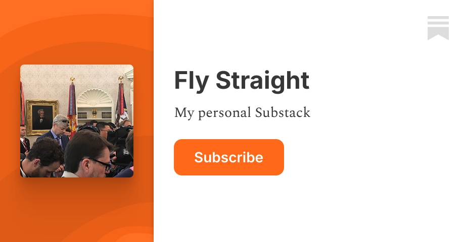 Fly Straight | John Ivison | Substack