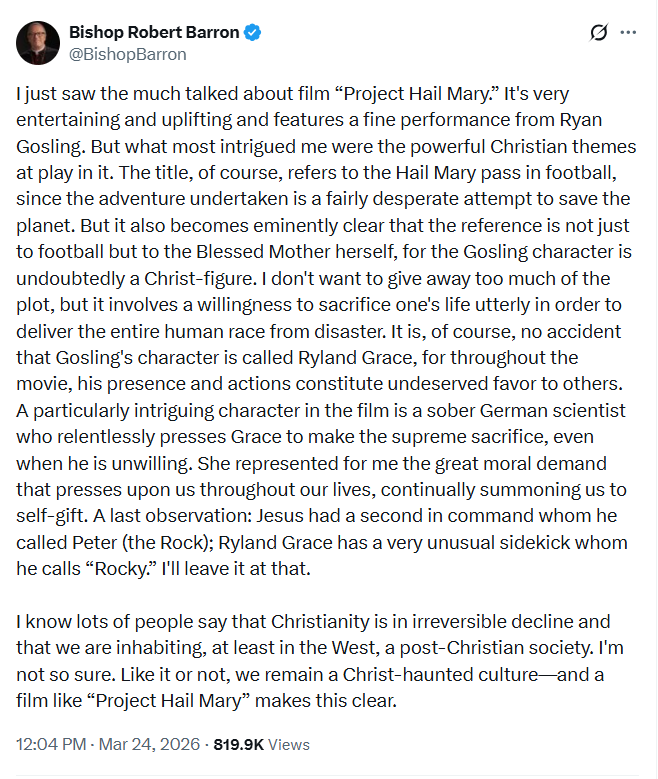 Podcaster Matt Jarbo Explains Why He's Boycotting 'Project Hail Mary'
