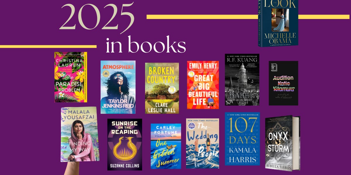 #38: The books I read in 2025, and how I'd describe them