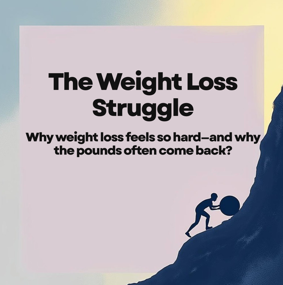 Why does weight loss feel so hard—and why do the pounds so often come back?