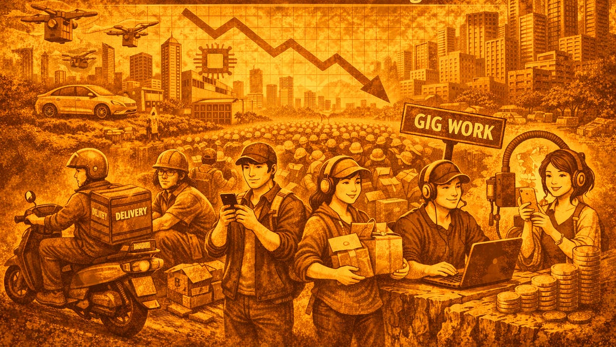 China’s Gig Economy Tsunami: 200M Workers on the Edge