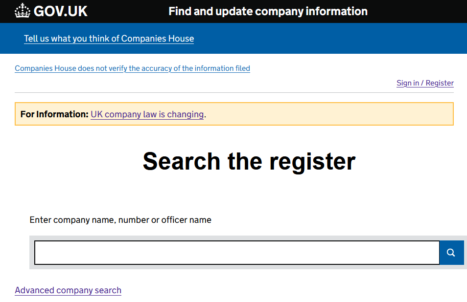 How to find a UK company’s income, tax and profit