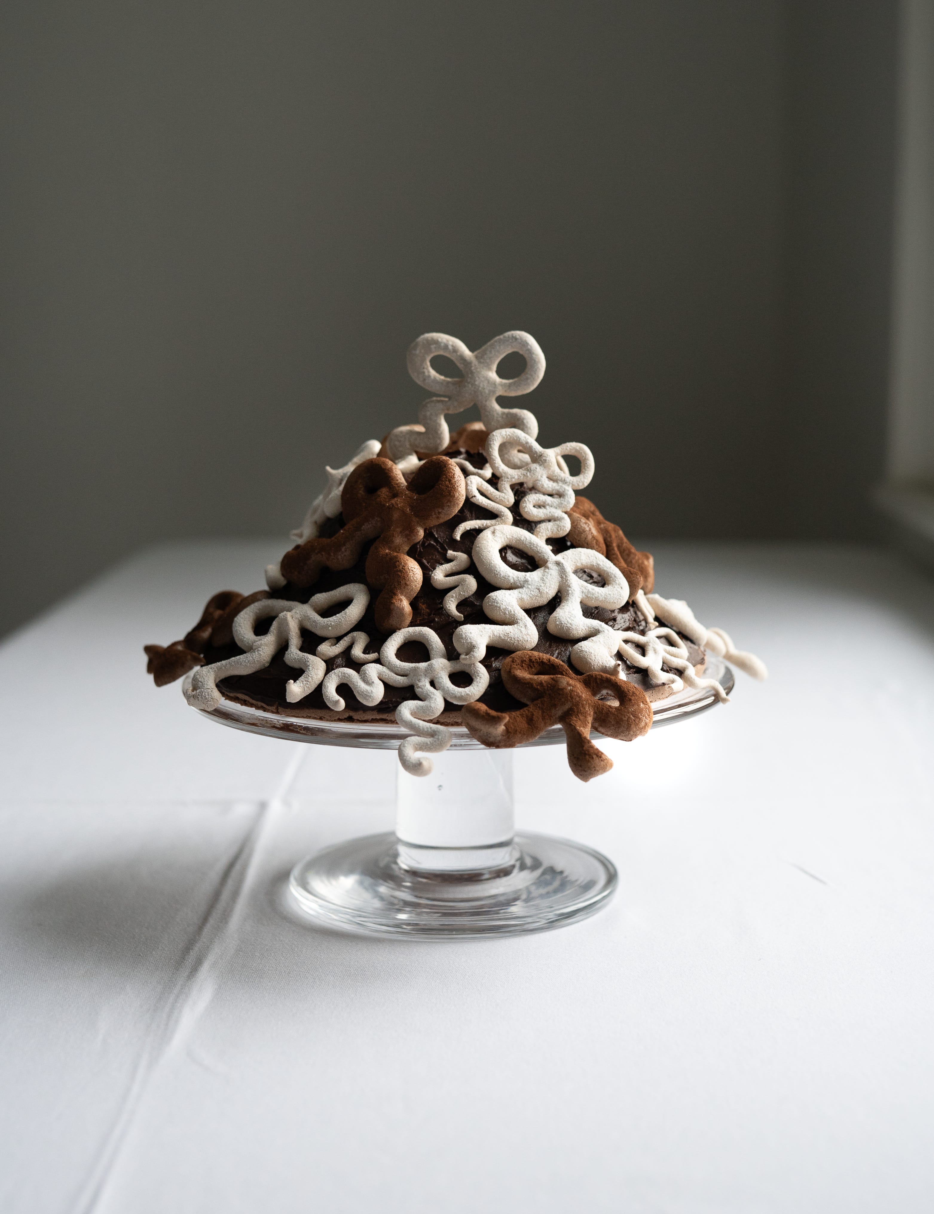 Duck à le kumquat & concorde dessert