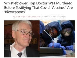 Just days after Prof Francis Boyle agreed to testify against Bill Gates ...