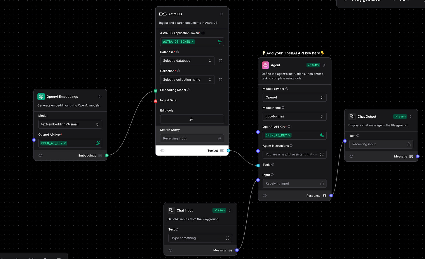Building an AI Agent with Langflow and RAG
