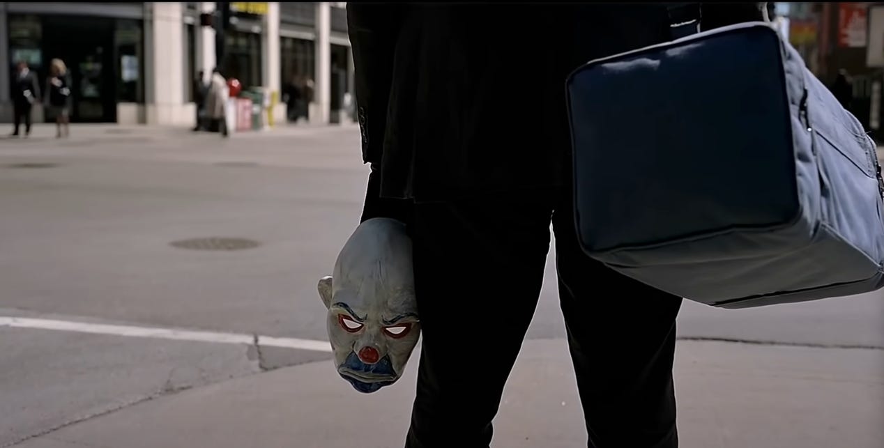 The Dark Knight -- Opening Heist - by Patrick E McLean